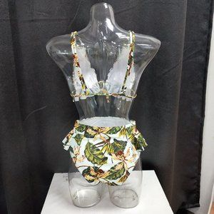 Swim | Tropical Push Up Padded Brazilian Bikini Swimsuit | Poshmark